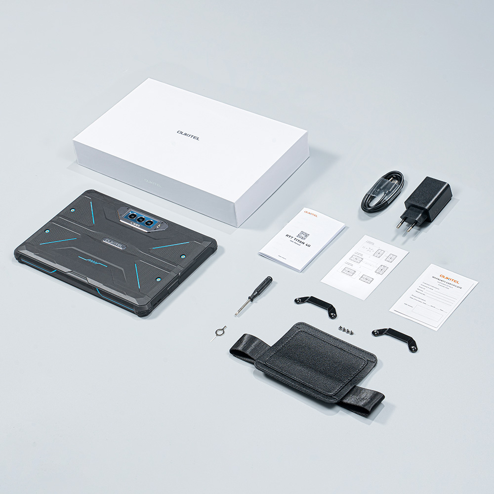 OUKITEL RT7 4G Titan Rugged Tablet - Grey