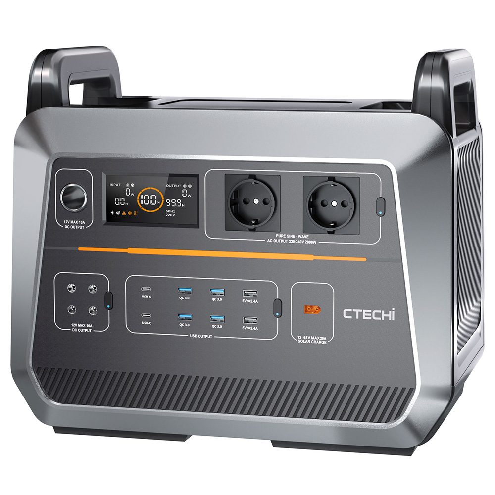 CTECHi ST2000 2000W Portable Power Station