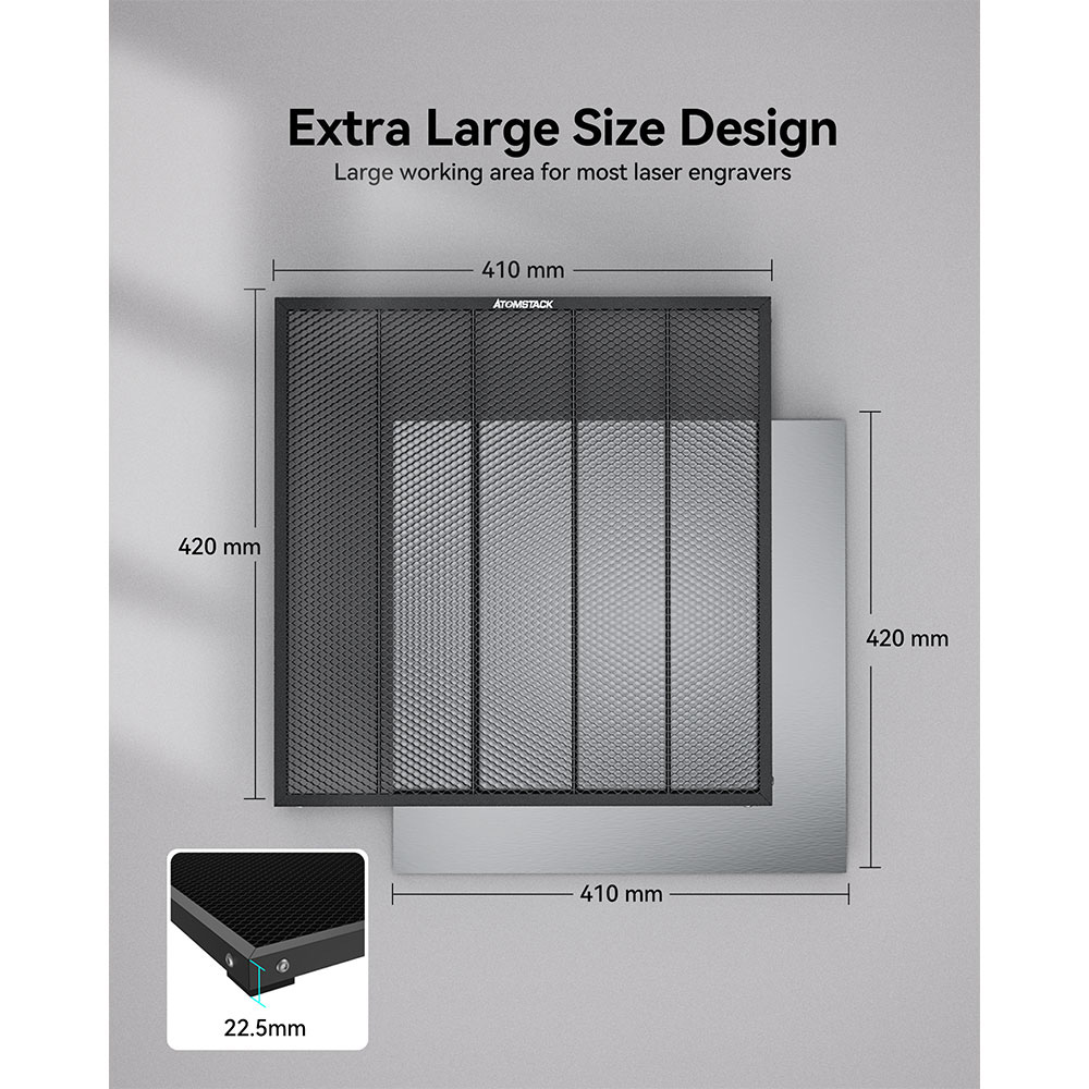 ATOMSTACK F4 420x410mm Laser Bed