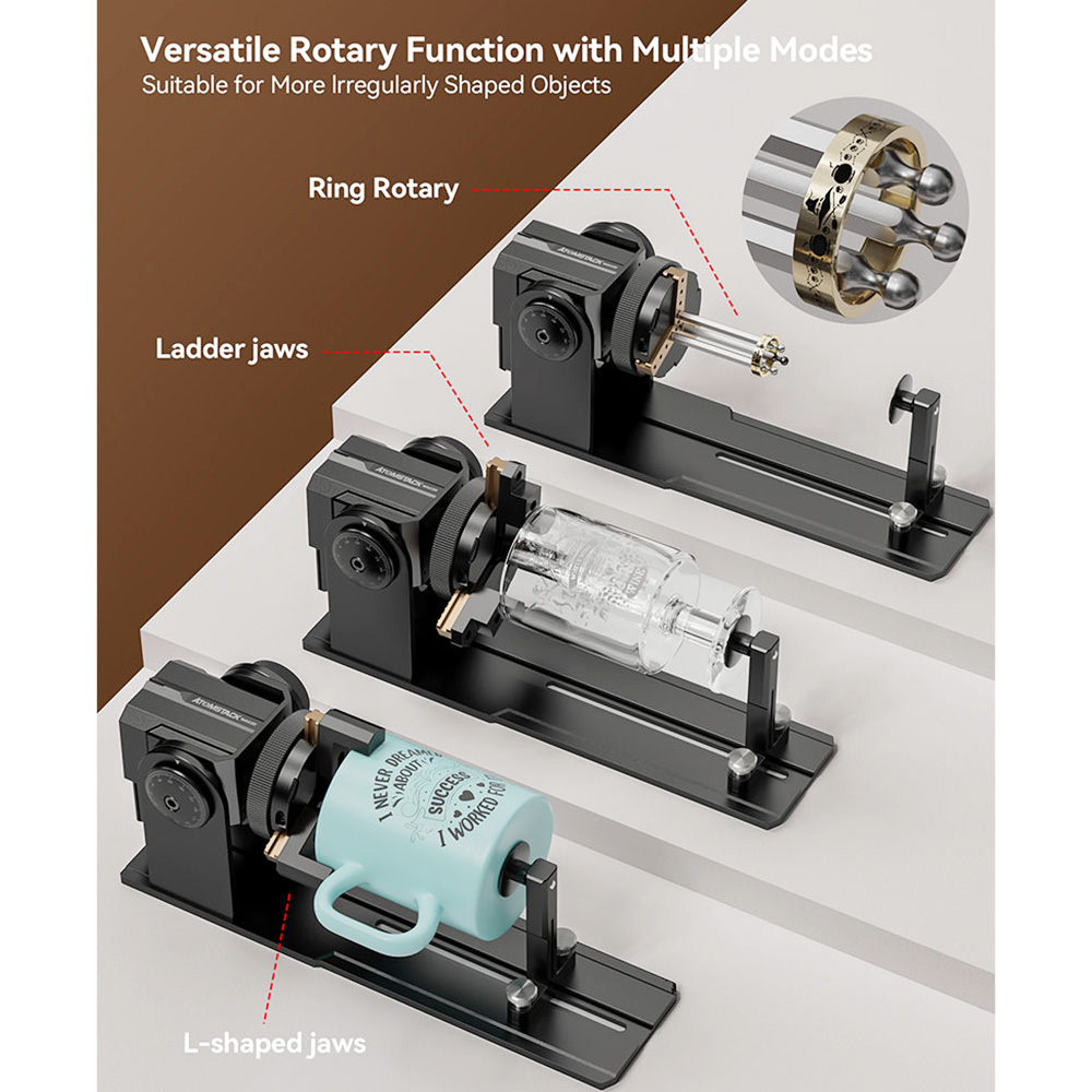 ATOMSTACK R1-B Rotary Chuck | Europe