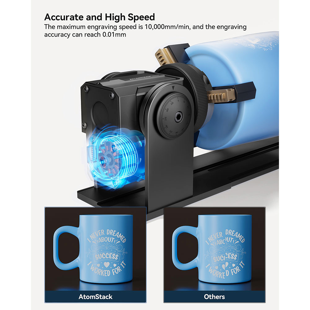 ATOMSTACK R1-B Rotary Chuck | Europe