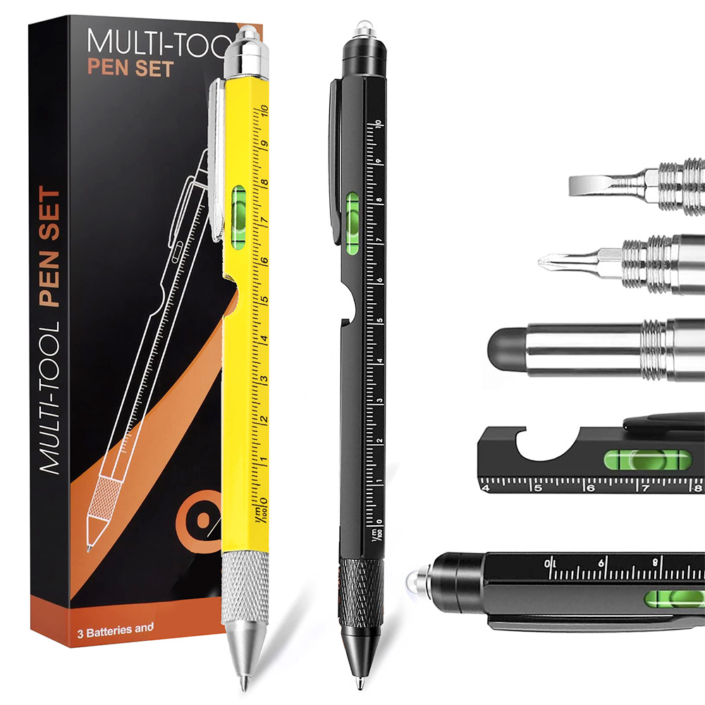 HMP P248 9-in-1 Multi-Tool Pen Yellow