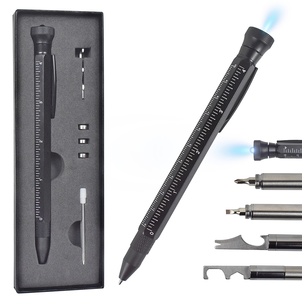 HMP P256 12-in-1 Multitool Pen Black