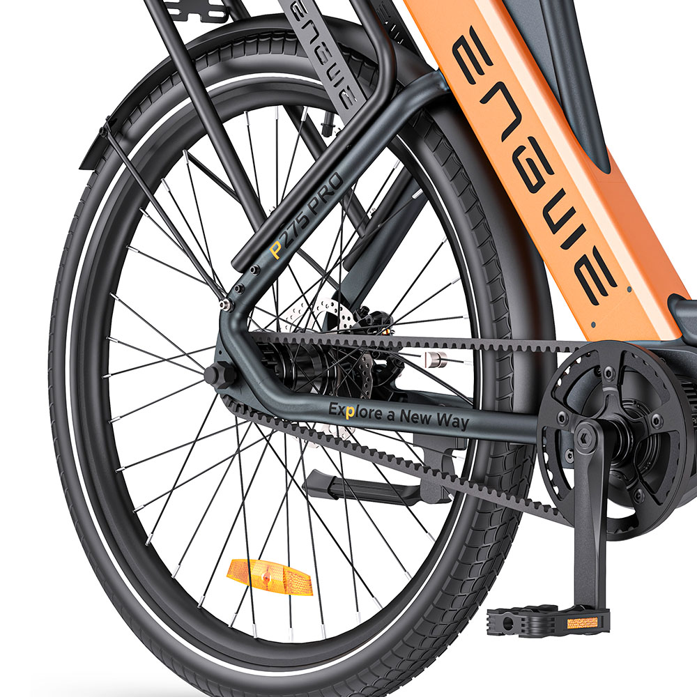 ENGWE P275 Pro Electric Bike - Black Orange