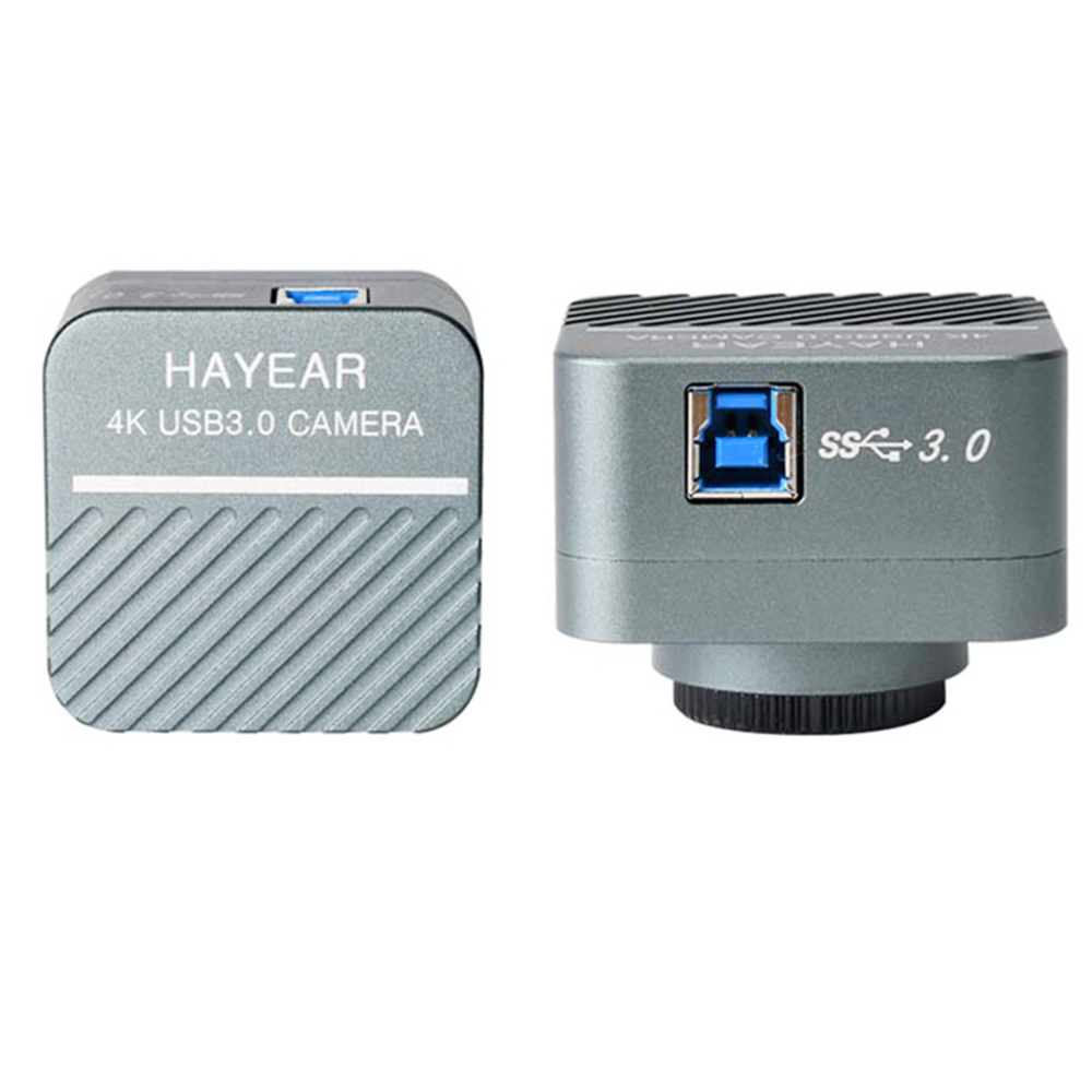 HAYEAR 8MP 4K Microscope Video Camera