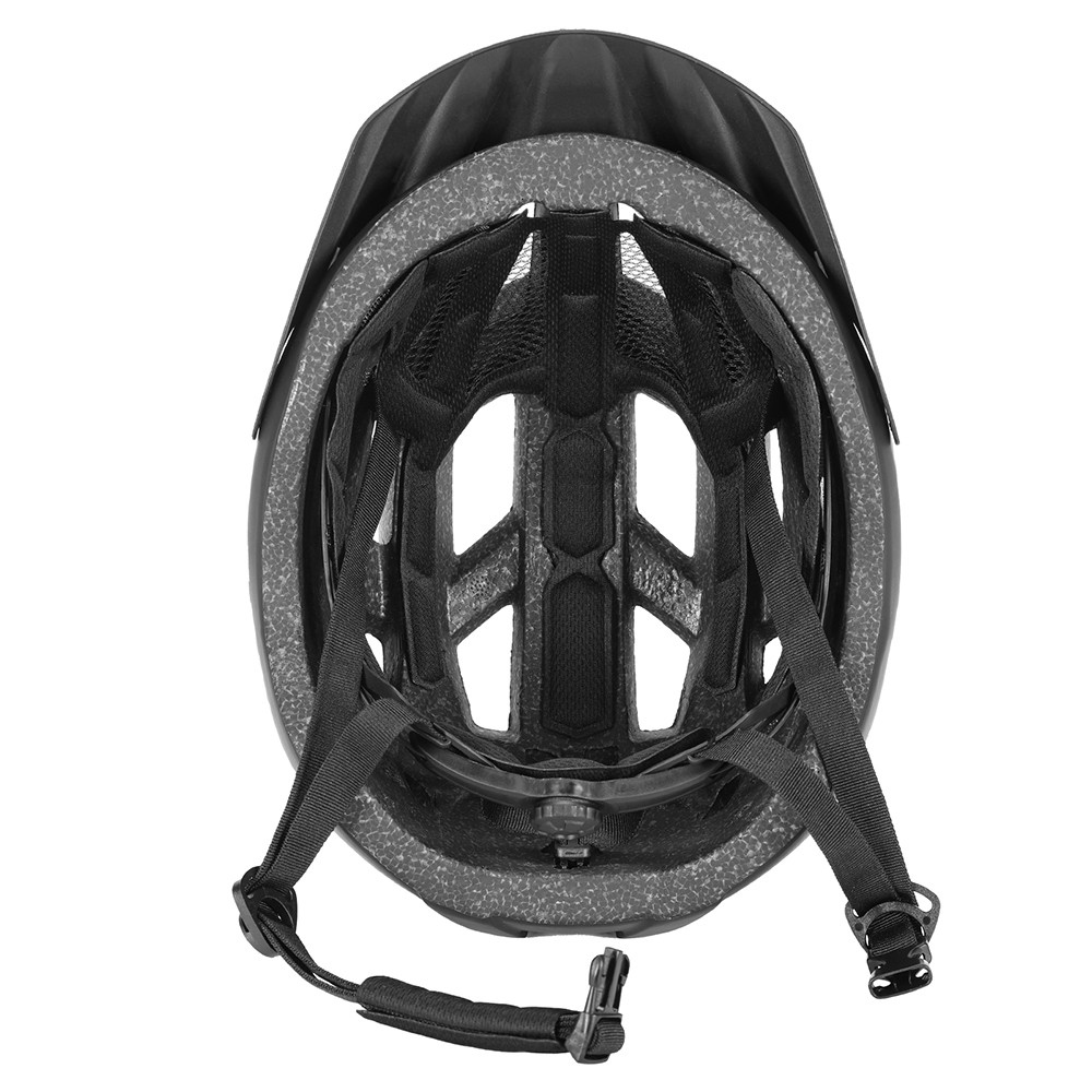 Bike Cycling Helmet with LED Light - Black