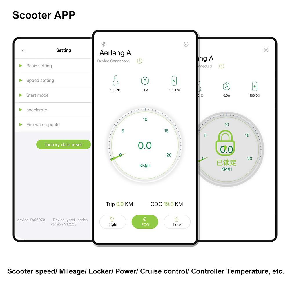 AERLANG H6-A Electric Scooter 10 inch Tire