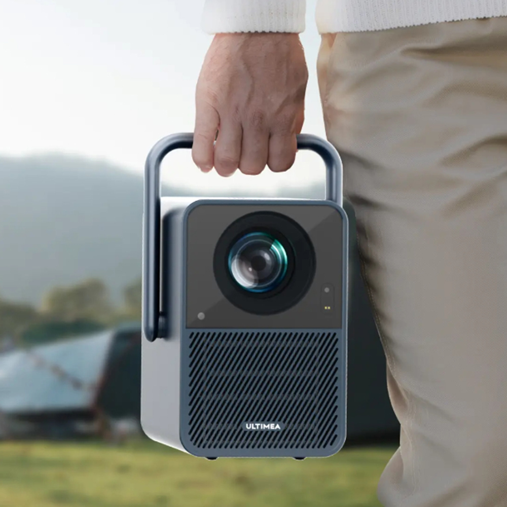 Ultimea Poseidon E40 1080P LCD Projector 1000 ANSI with 20W Speaker