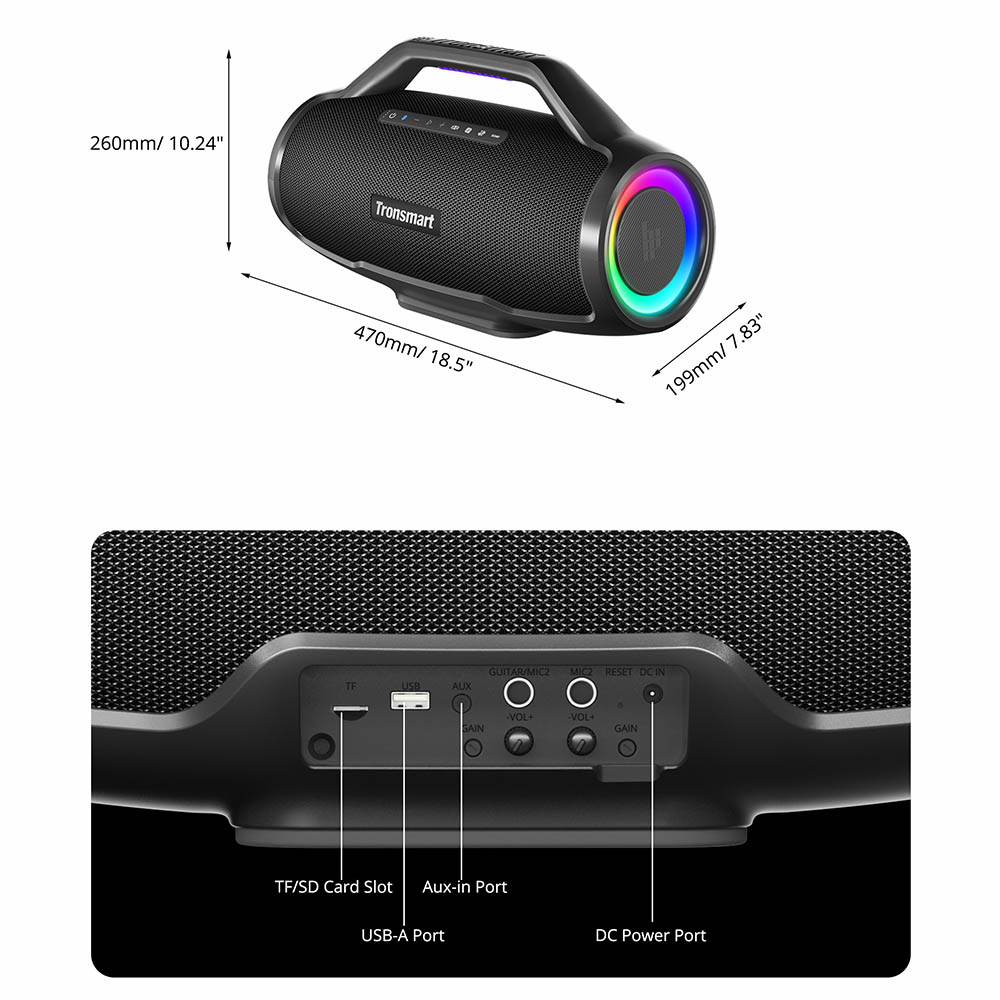 Tronsmart Bang Max Portable Party Speaker 130W