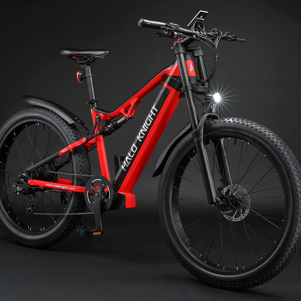 Halo Knight H03 Electric Bike Red