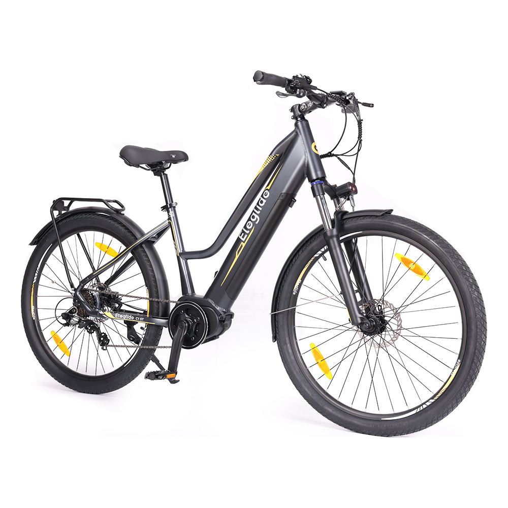 Eleglide C1 ST 27.5 inch Trekking Bike 250W Mid-Drive Motor Max 150km ...