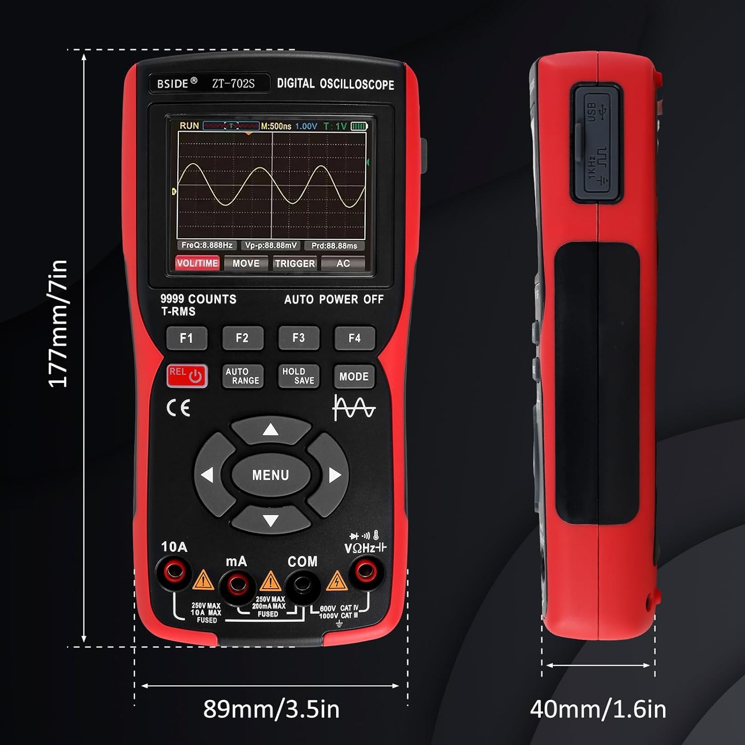 BSIDE ZT702S Digital Multimeter