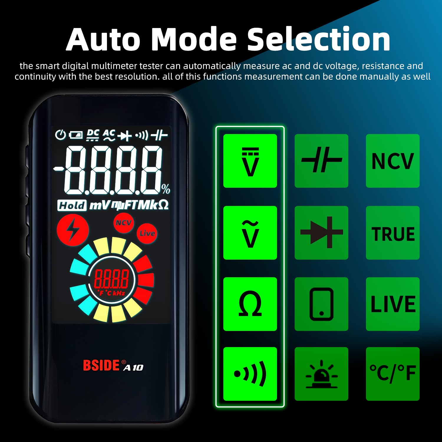 BSIDE A10 Smart Digital Multimeter