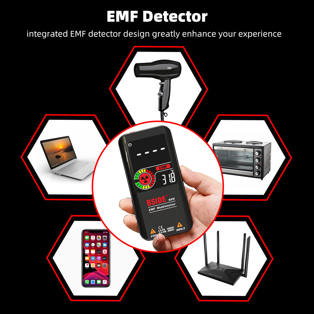 BSIDE S20 Electromagnetic Radiation Detector