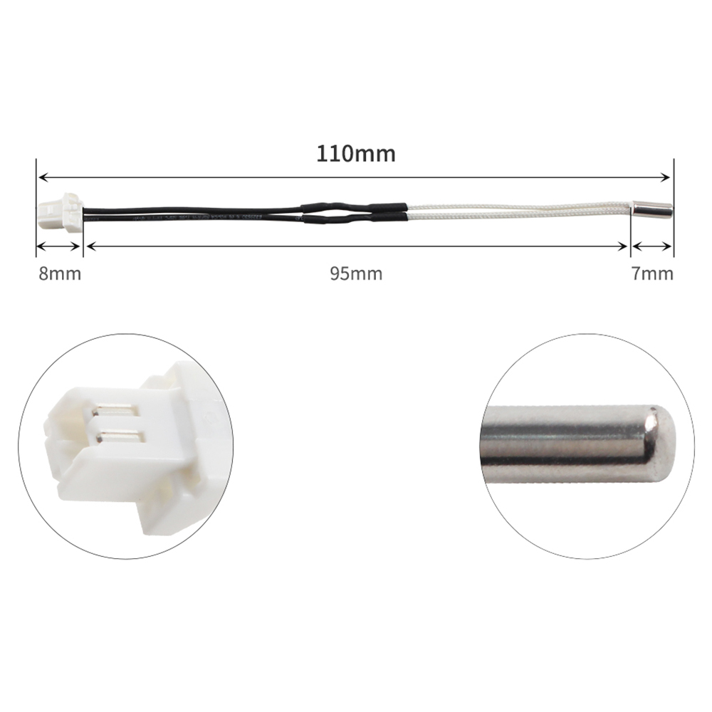 FYSETC MK4 Heater Cartridge Thermometer Line And Heating Block Kit
