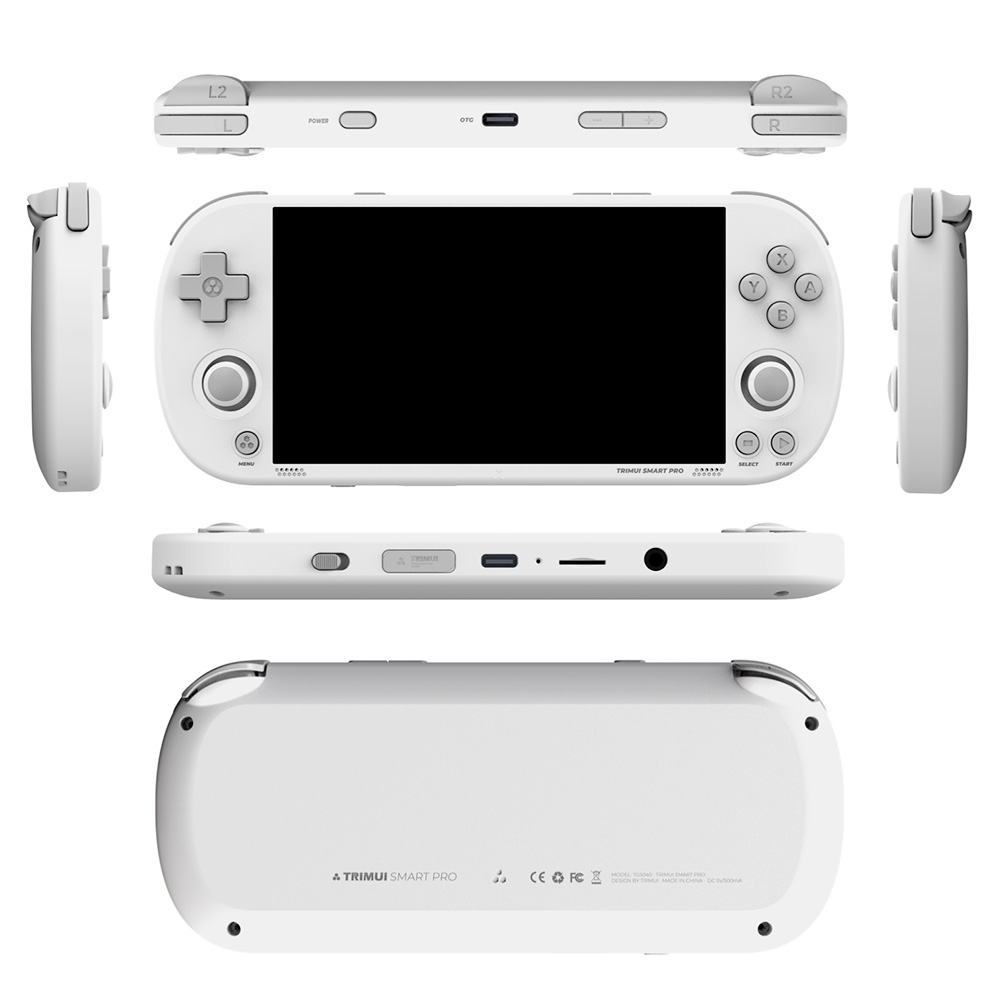 TRIMUI Smart Pro 4.96in Gaming Handheld 64GB White