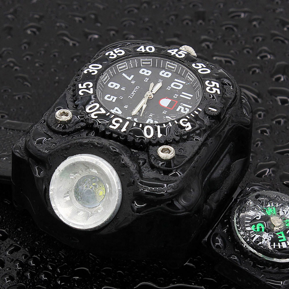 LED Light Wrist Strap Watch