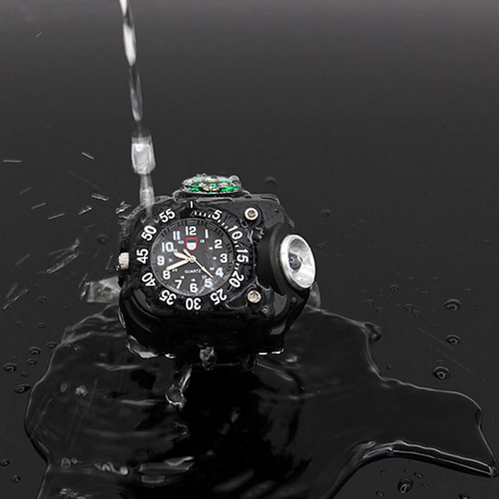 LED Light Wrist Strap Watch