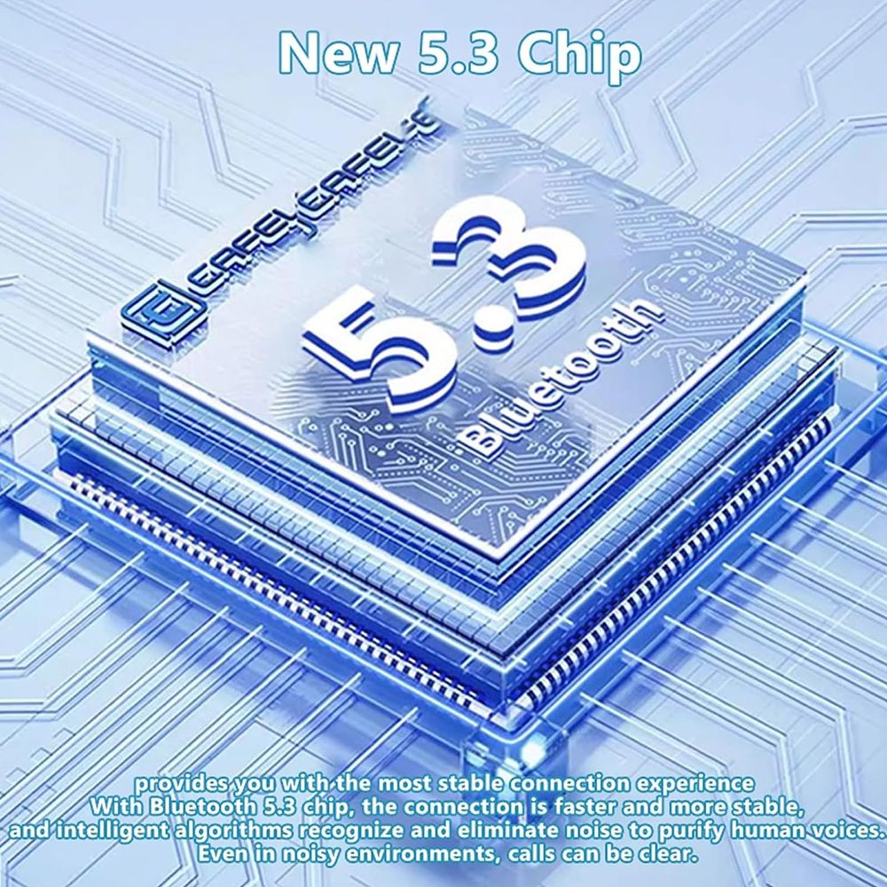 Smart Touchscreen Bluetooth Earbuds Golden