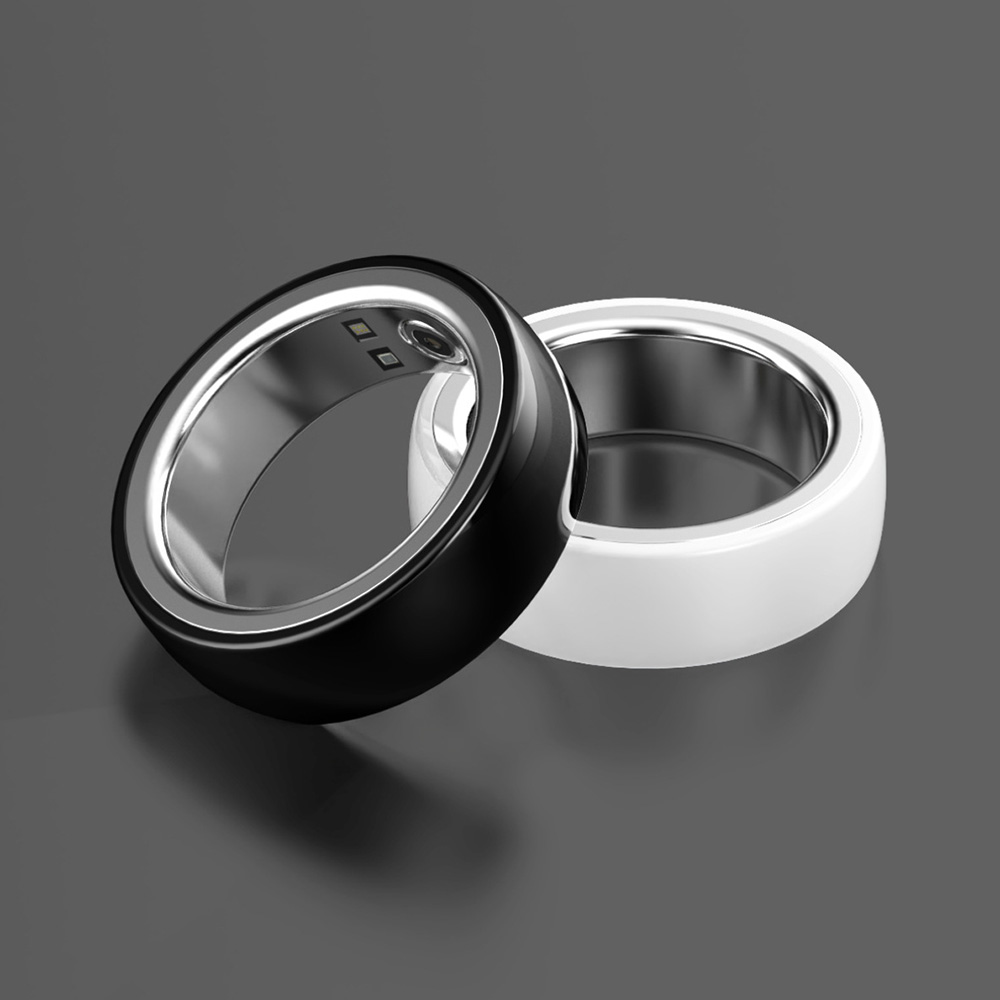R8 Ceramic Lightweight Smart Ring Health Tracker Sleep Monitoring