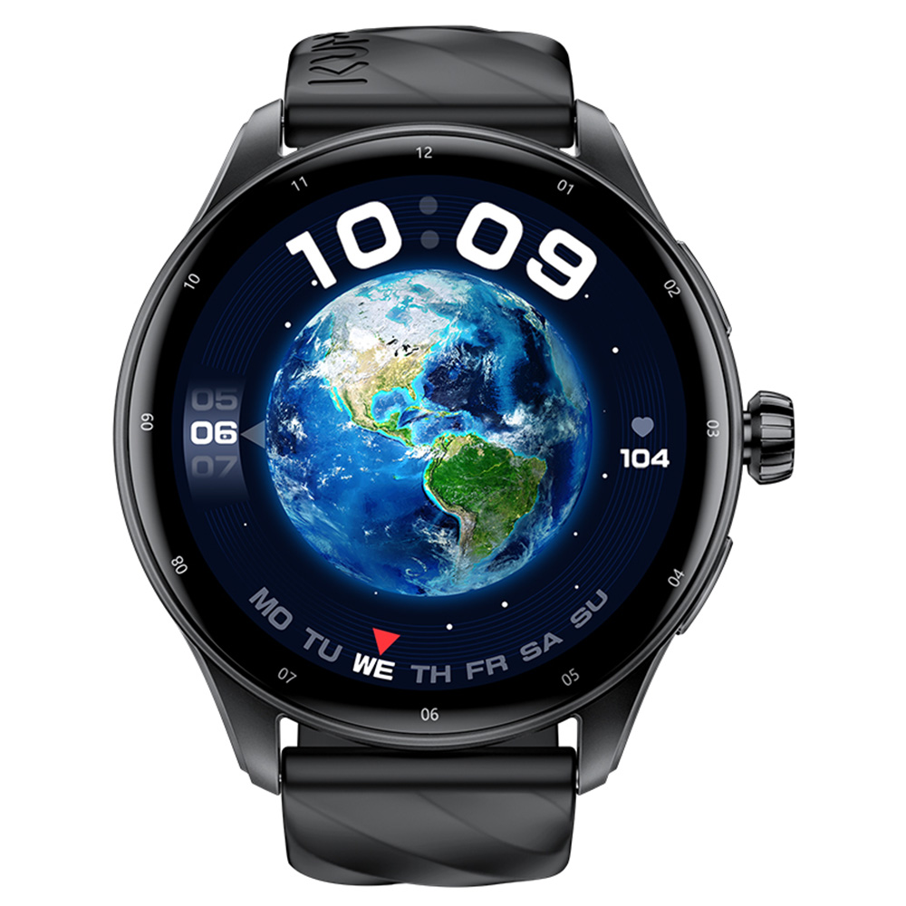 KUMI GW5 Pro Smartwatch Black