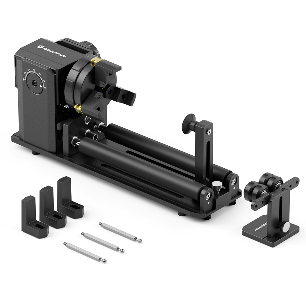 SCULPFUN RA Pro Max 4 in 1 Laser Rotary Module