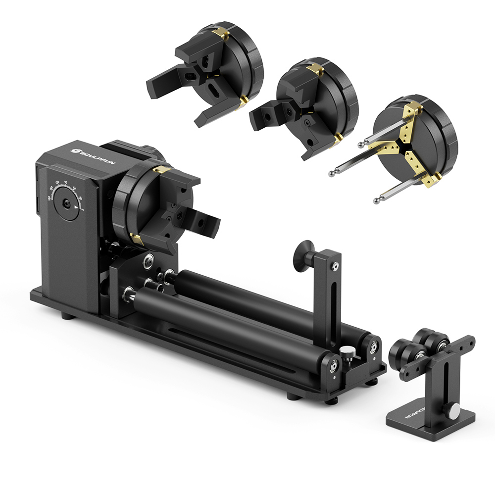 SCULPFUN RA Pro Max 4 in 1 Laser Rotary Module