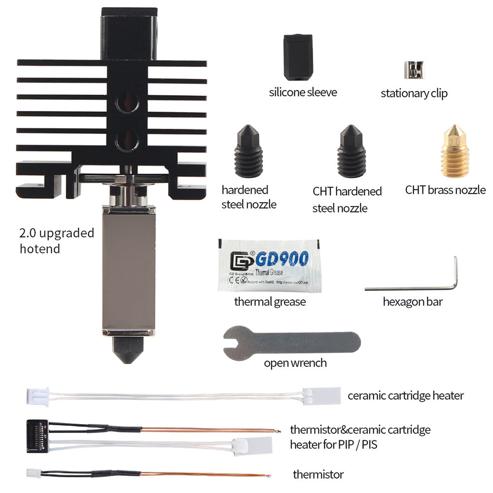 FYSETC Sprite Extruder Hotend Upgrade Kit for Bambu Lab X1 P1S P1P