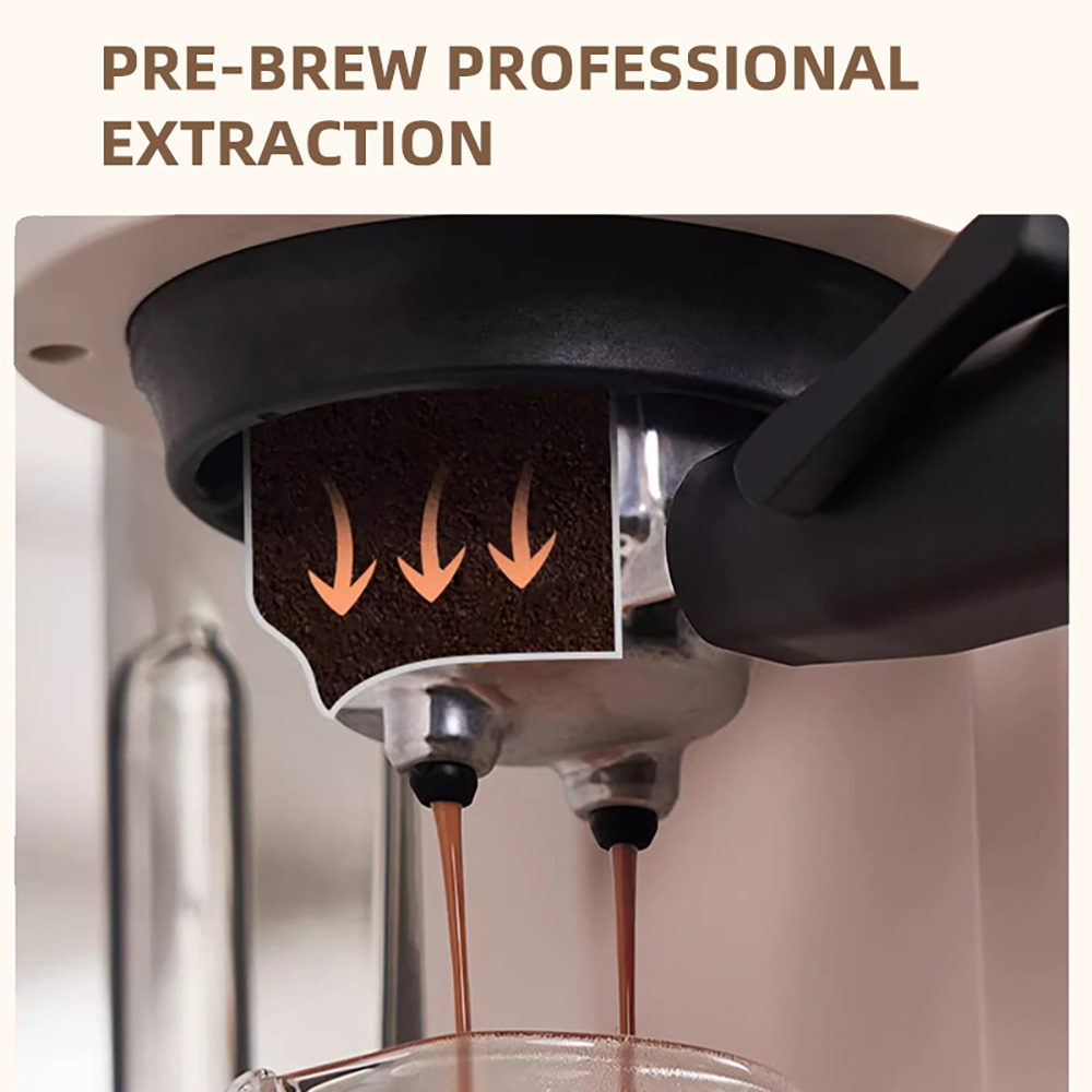 HiBREW H14 Espresso Coffee Machine Beige