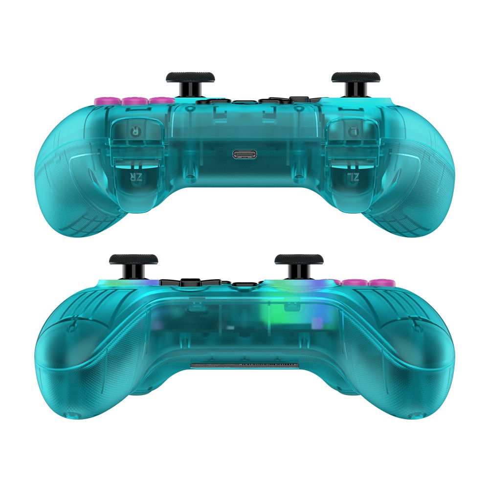 GameSir Nova Wireless Gamepad with RGB Lights Hall Effect Joysticks Green