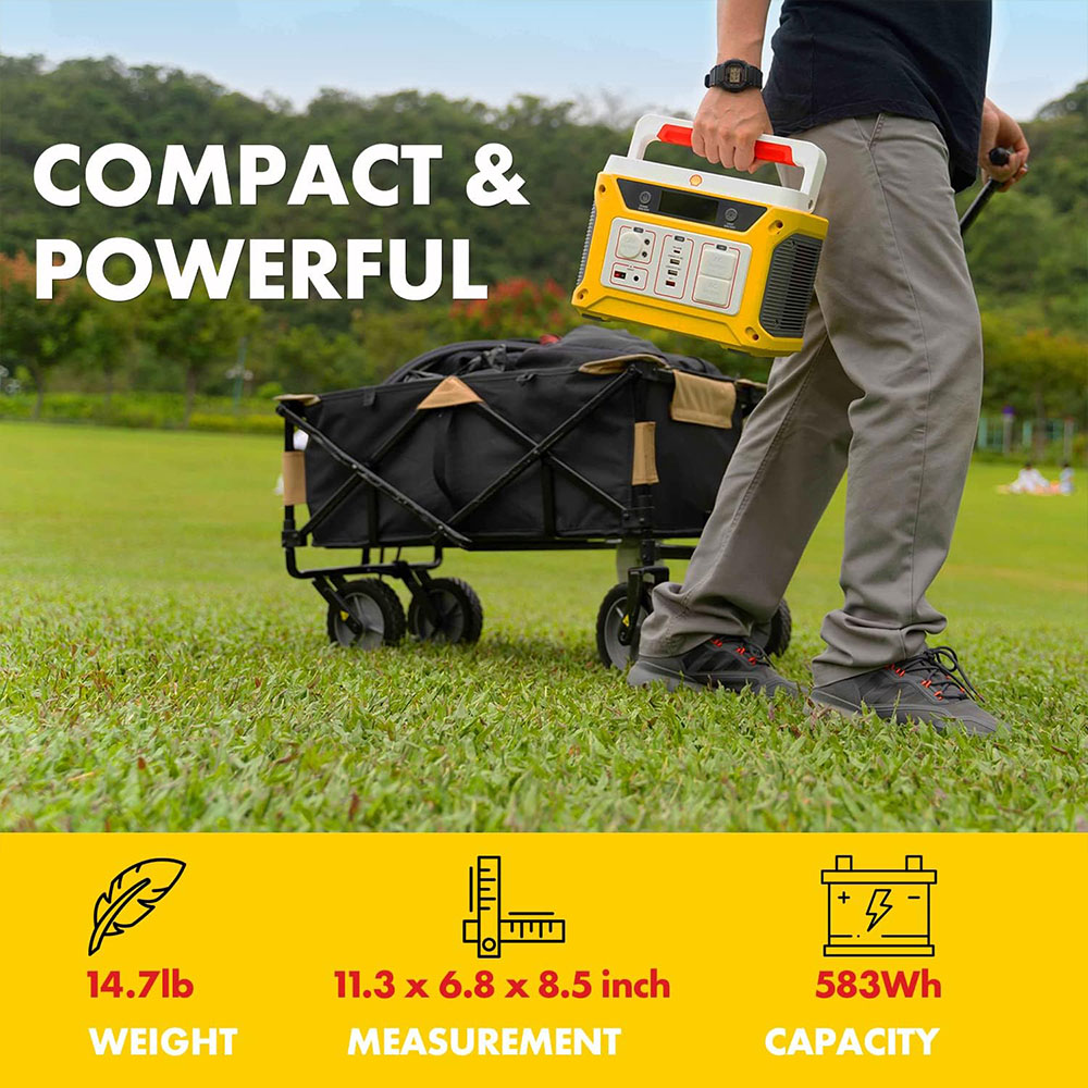 Shell 500W 583Wh Portable Power Station