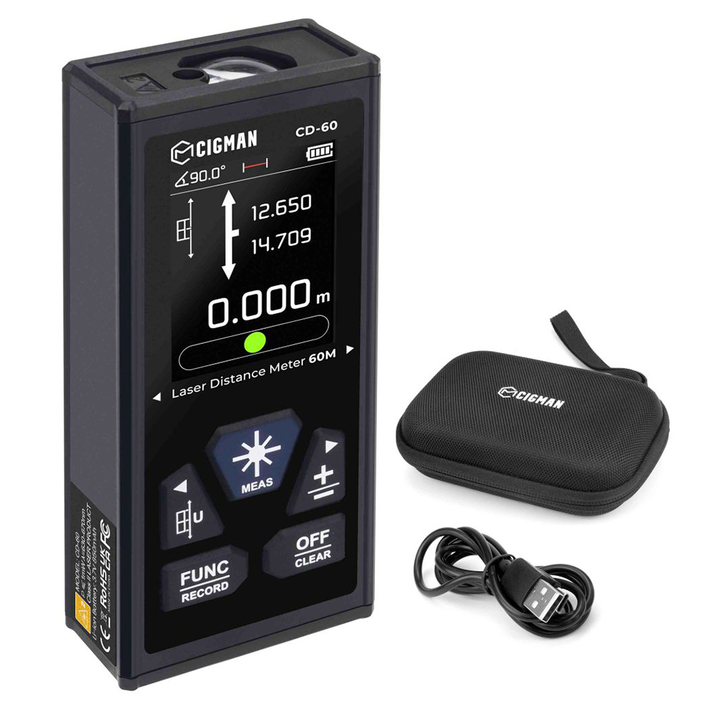 CIGMAN CD-60 Bilateral Laser Distance Meter