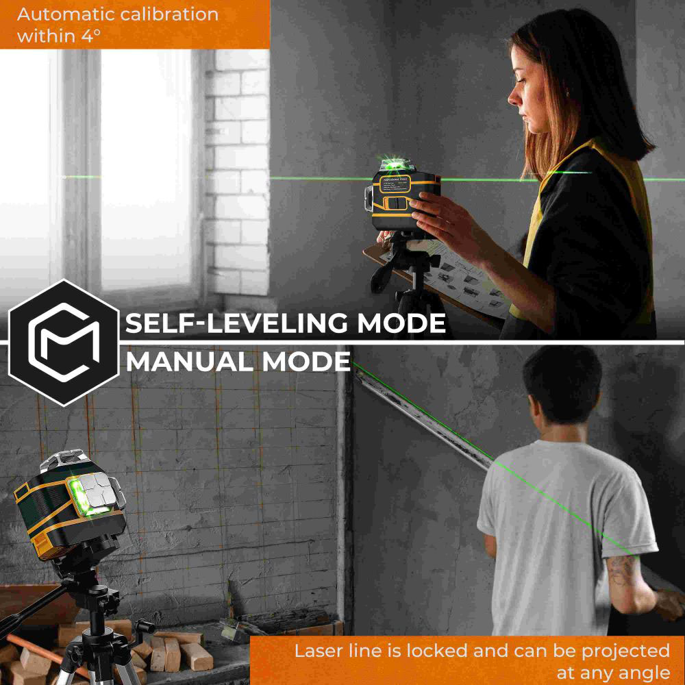 CIGMAN CM-801 3x360 Laser Level | Europe