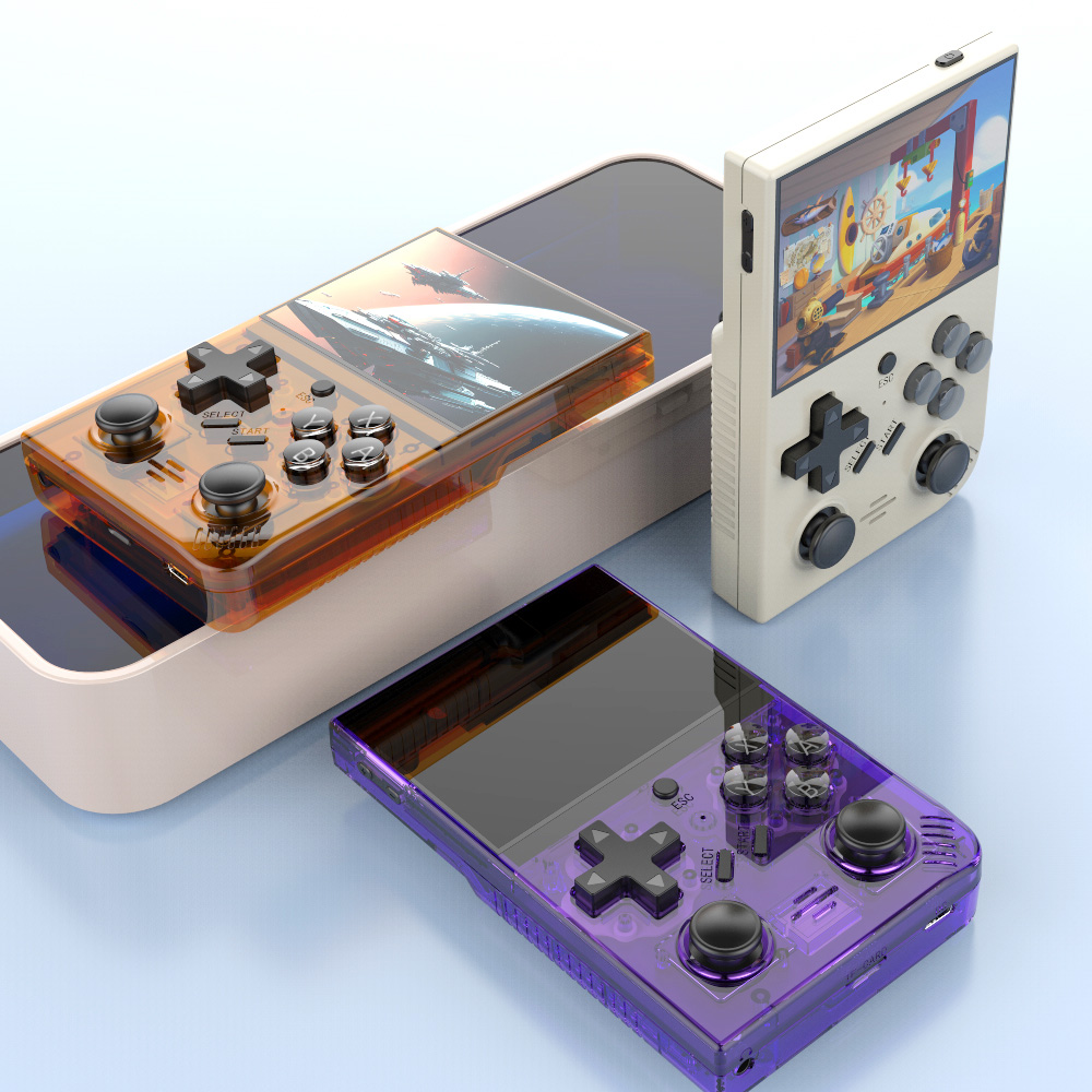 R35 Plus Handheld Game Console 128GB Purple