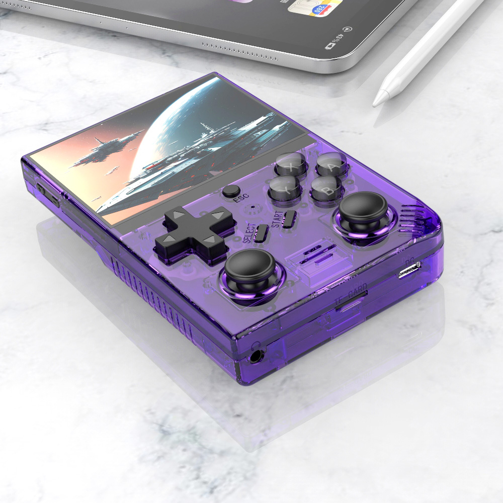 R35 Plus Handheld Game Console 128GB Purple