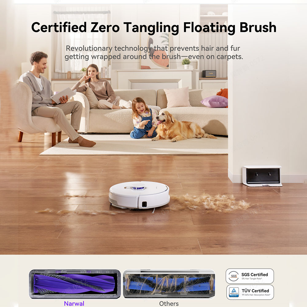 Narwal Freo X Plus Robot Vacuum Cleaner and Mop Built-in Dust Emptying ...