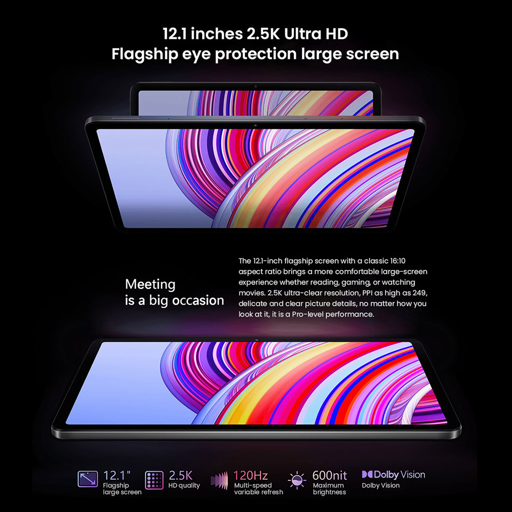 Redmi Pad Pro Tablet 12.1-inch Tablet 8+256GB Grey