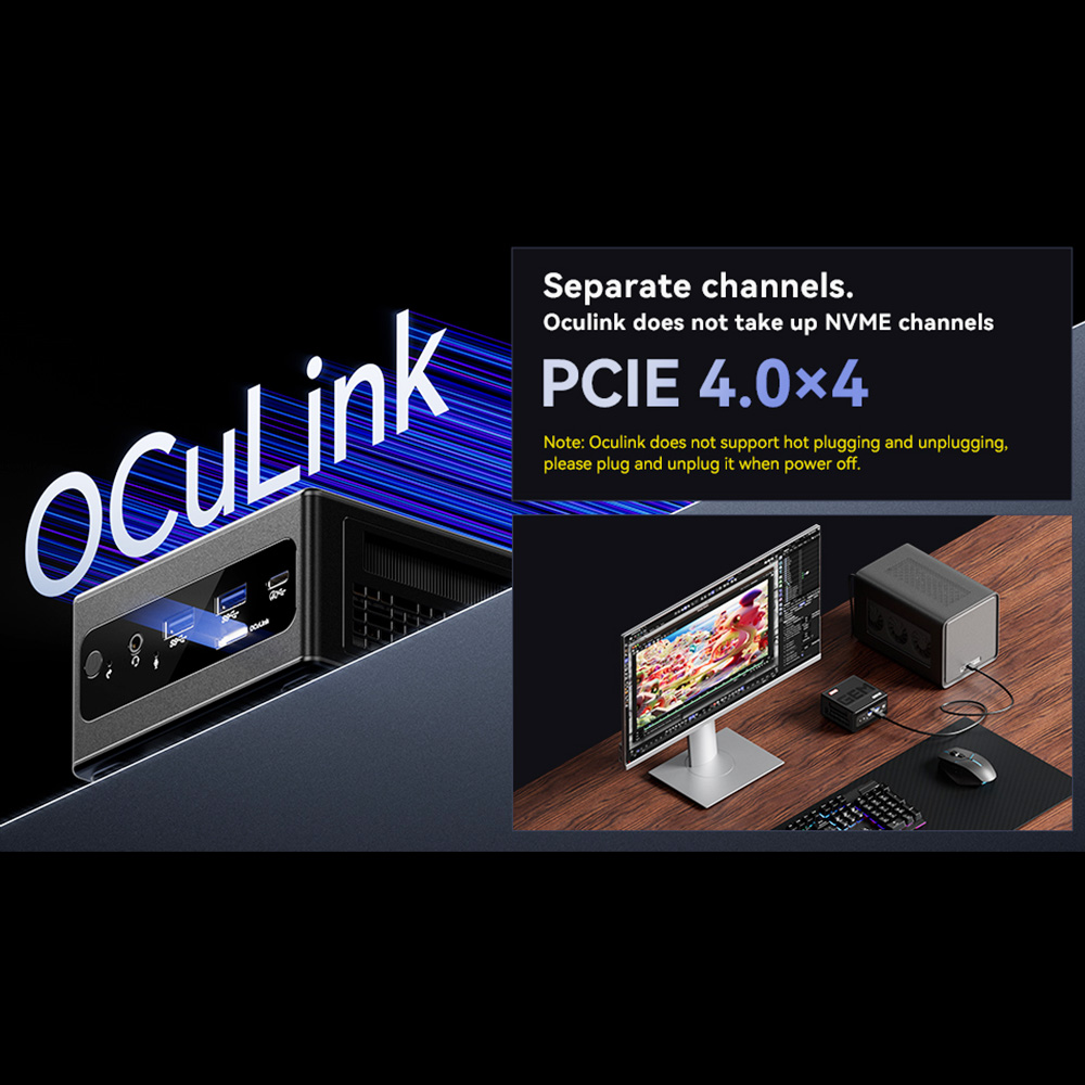 AOOSTAR GEM10 R7 6800H Mini PC 32+512GB
