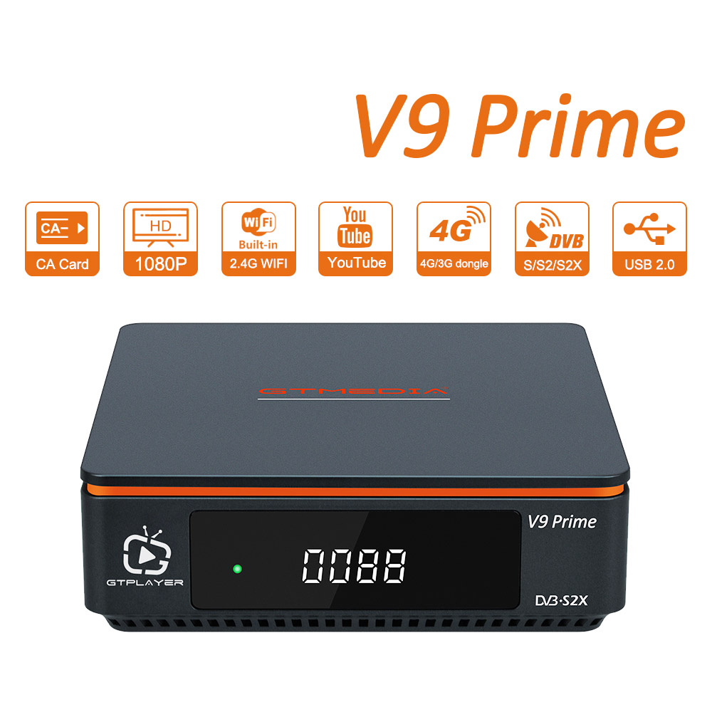 GTMEDIA V9 Prime Satellite Receiver EU Plug