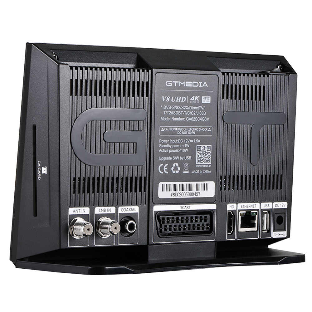 GTMEDIA V8 UHD 4K Satellite Receiver EU Plug