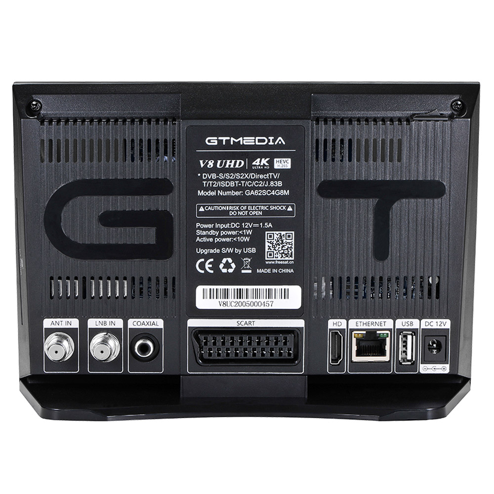GTMEDIA V8 UHD 4K Satellite Receiver EU Plug