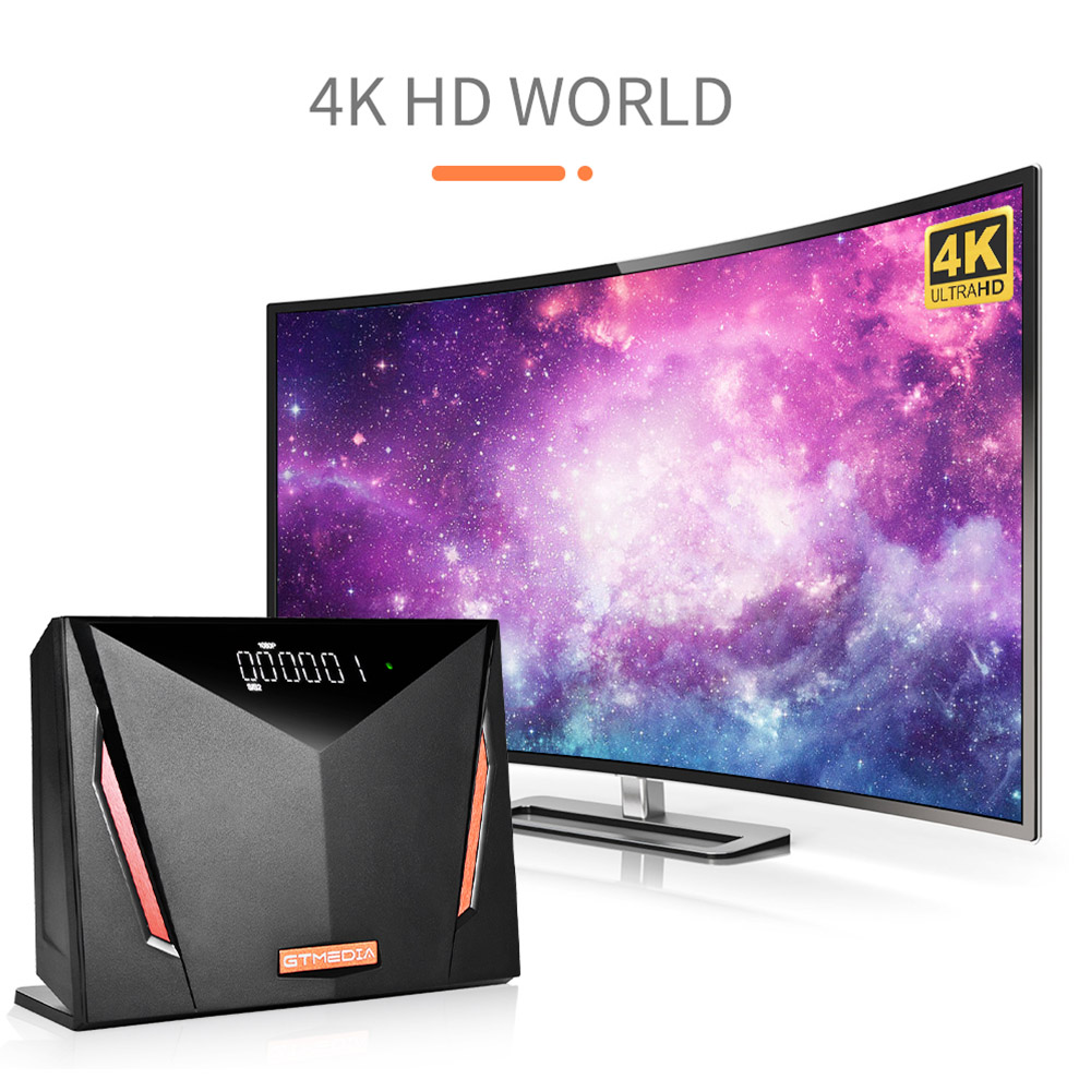 GTMEDIA V8 UHD 4K Satellite Receiver EU Plug