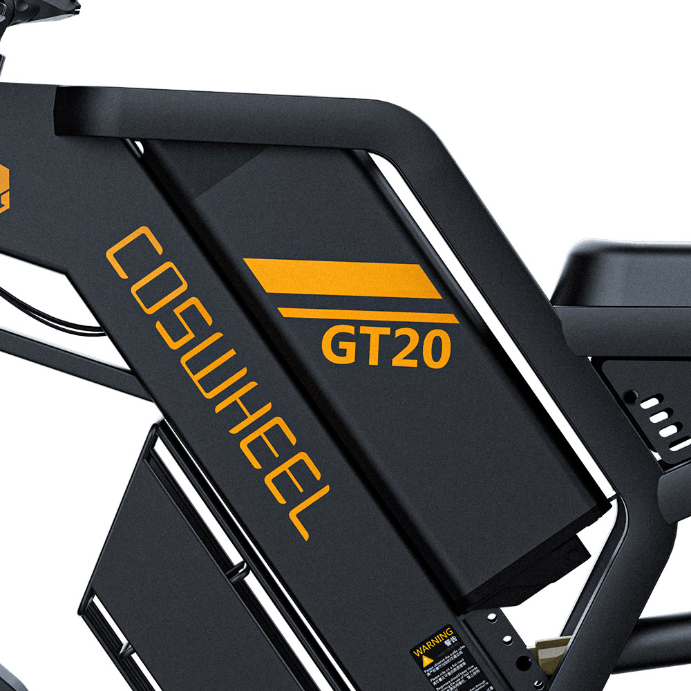 COSWHEEL GT20 Electric Bike 20 Inch 750W Motor 25AH 45Km/h Speed