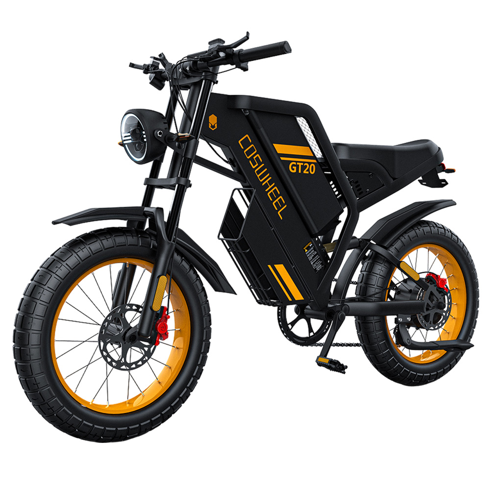COSWHEEL GT20 Electric Bike 20 Inch 750W Motor 25AH 45Km/h Speed