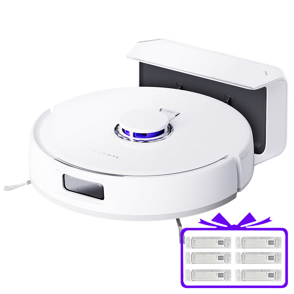 Narwal Freo X Plus Robot Vacuum Cleaner and Mop Built-in Dust Emptying ...