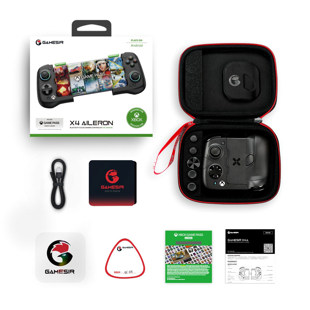 GameSir X4 Aileron Magnetic Xbox Mobile Controller, Hall Effect Sticks
