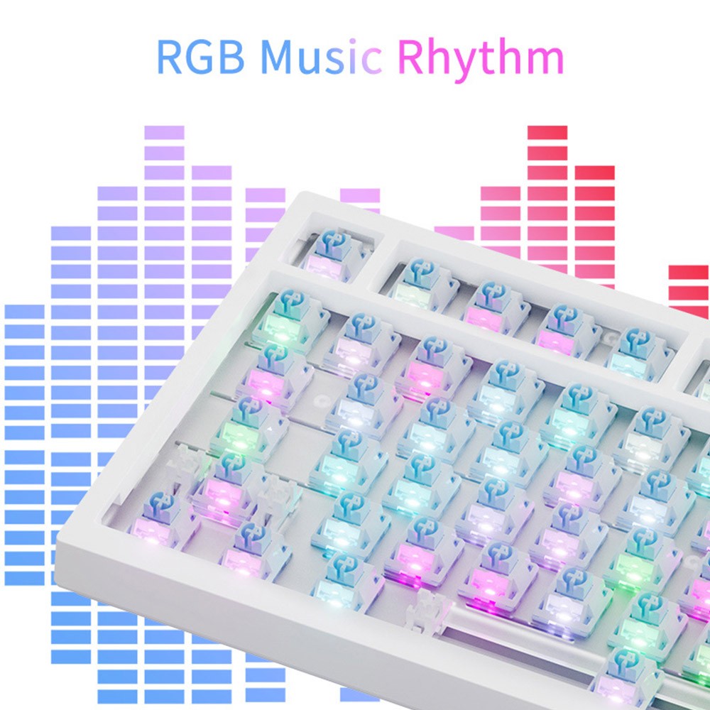 Ajazz AK820 Pro Mechanical Keyboard Grey