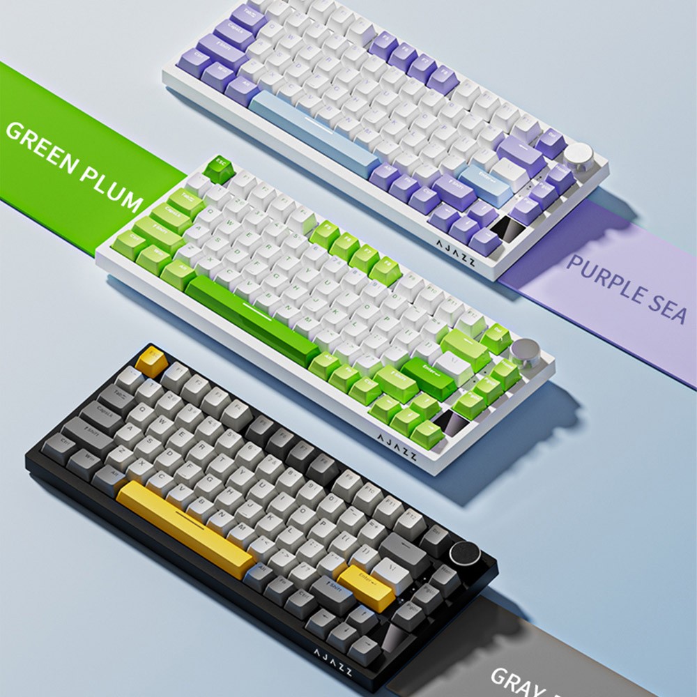 Ajazz AK820 Pro Mechanical Keyboard Grey