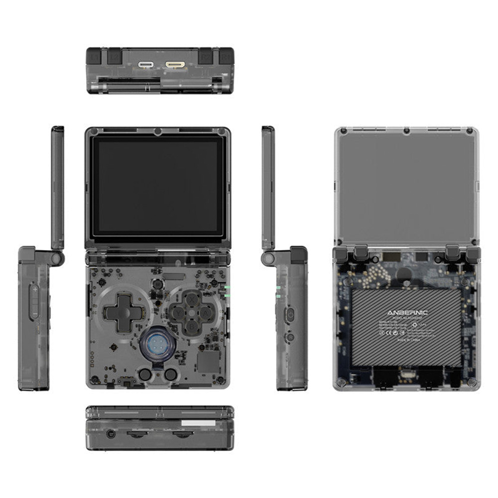 ANBERNIC RG35XXSP Flip Game Console 32GB 8H Battery Life 5G WIFI ...