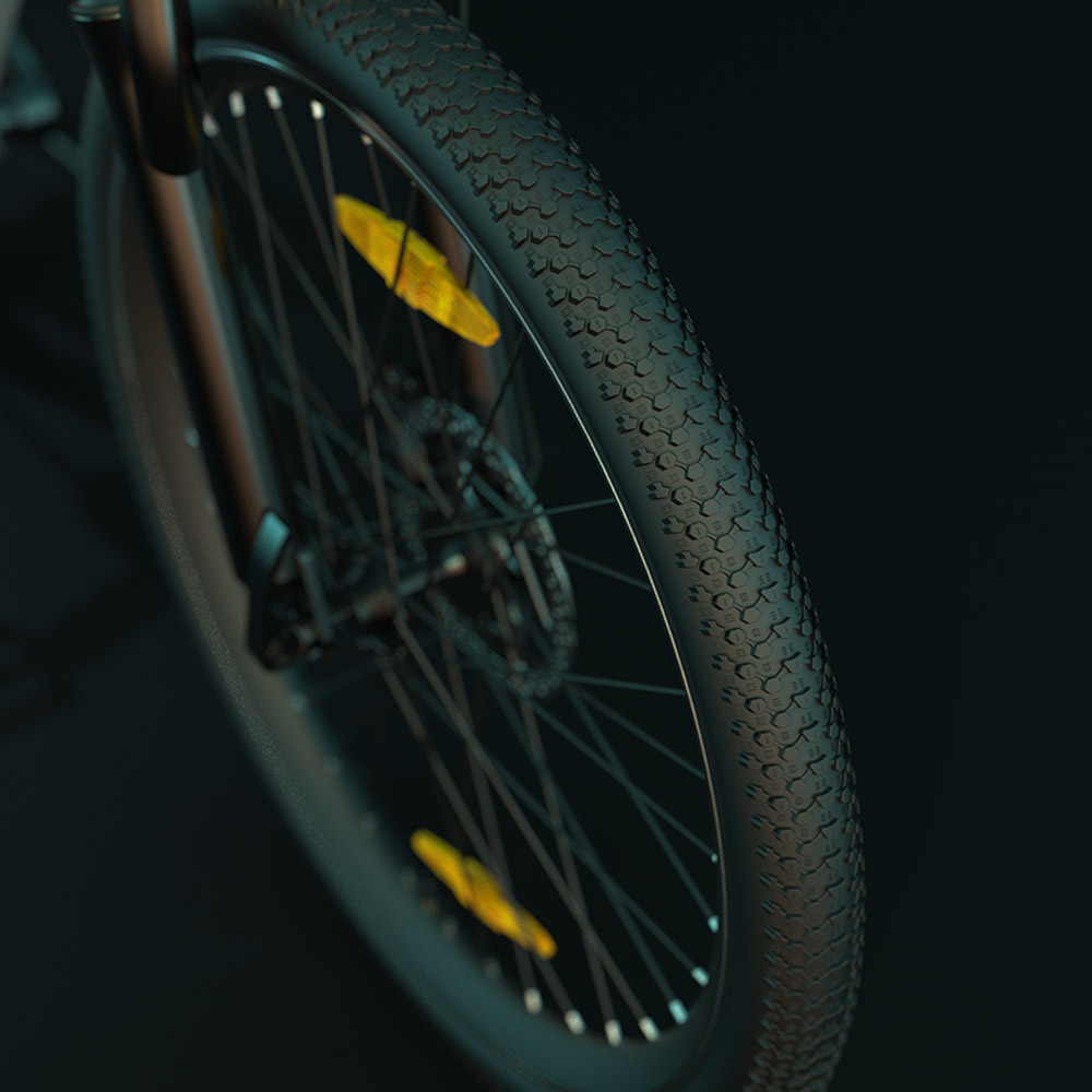 ESKUTE M100 Electric Bike 250W/10.4Ah Silver